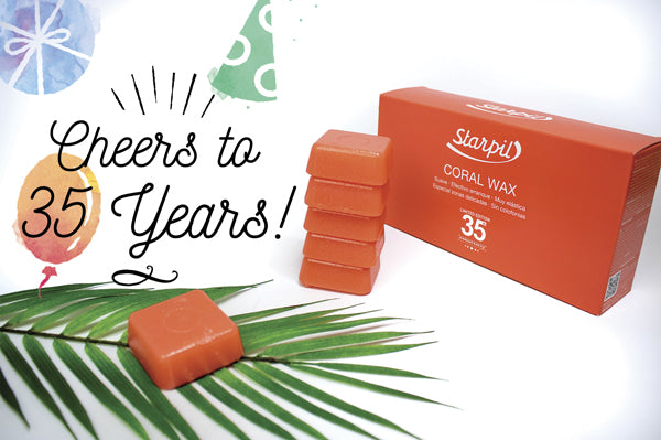 Cheers To 35 Years Introducing Coral Wax – Starpil Wax
