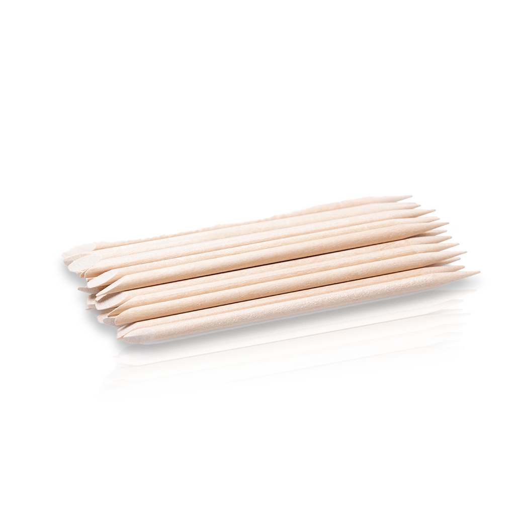 Angled Wooden Brow Spatula (Double-Sided) | Starpil Wax