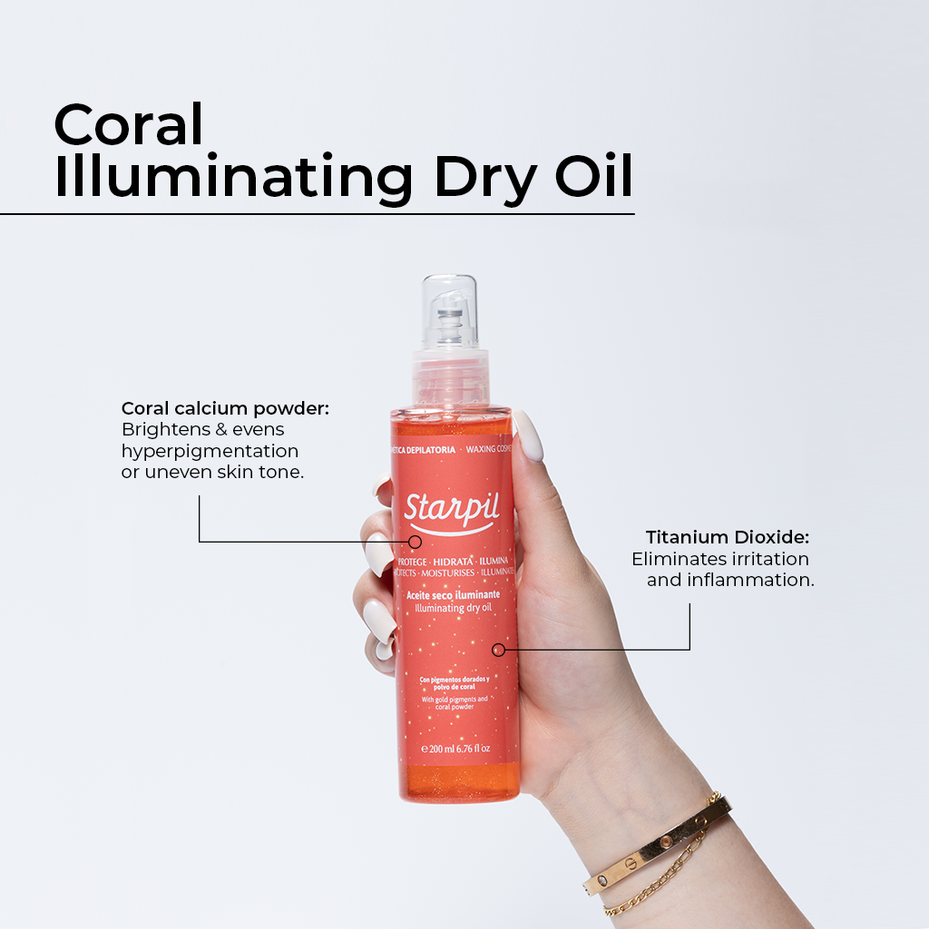 Coral Illuminating Dry Oil | Starpil Wax
