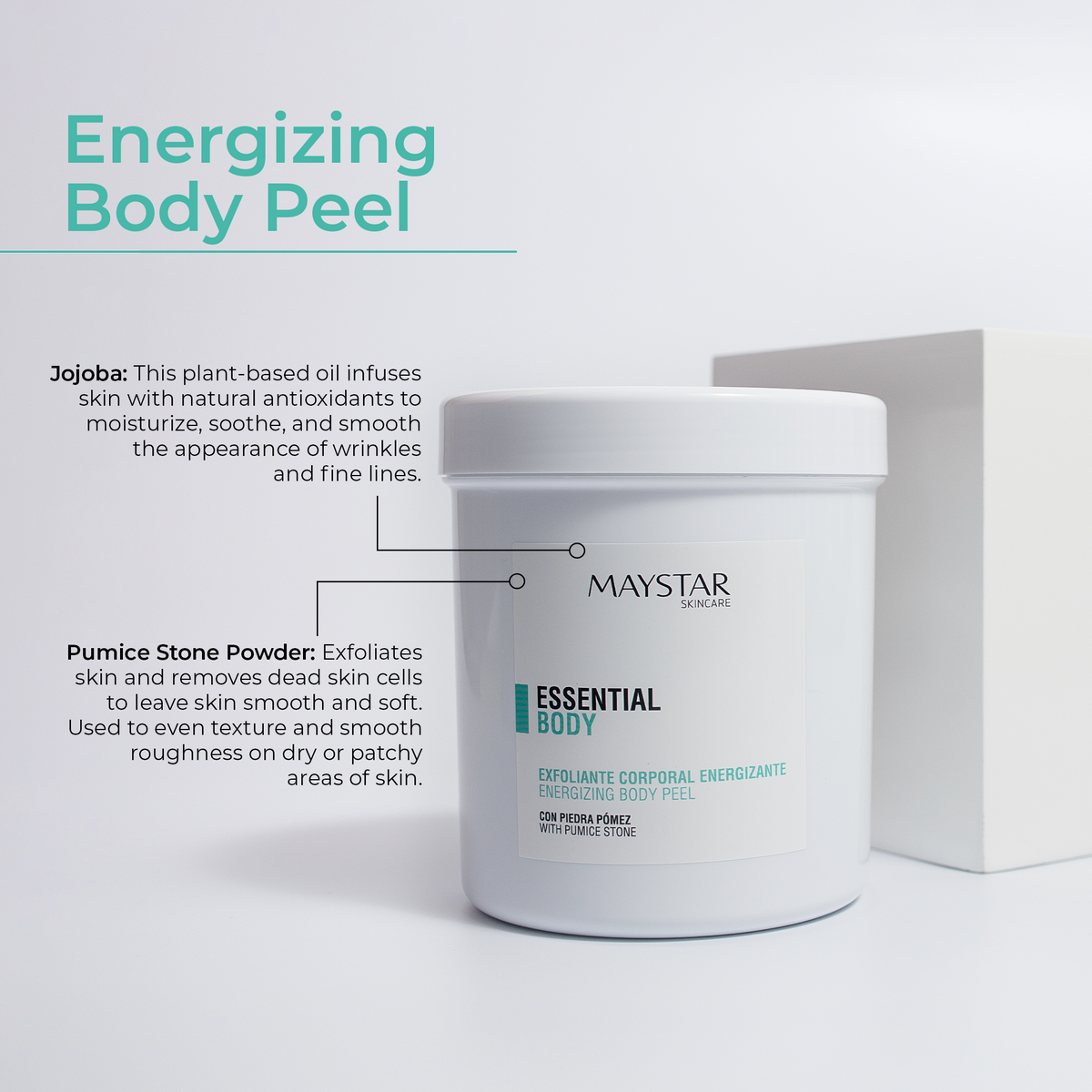 Energizing Body Peel (1000mL) - Maystar Essential – Starpil Wax